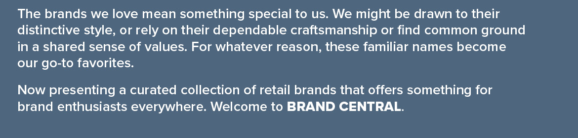 Brand Central | SanMar